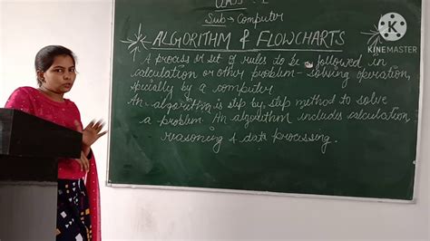 Class 5 Algorithm And Flowcharts Part 1 Youtube
