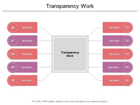 Transparency Work Ppt Powerpoint Presentation Inspiration Infographic
