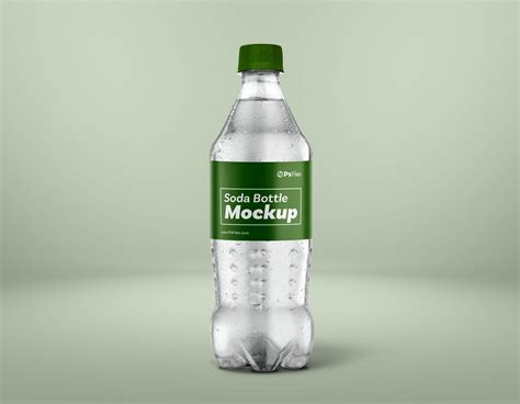Free Soda Drinks Bottle Branding Mockup Free Pacagemockup