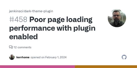 Poor Page Loading Performance With Plugin Enabled Issue Jenkinsci Dark Theme Plugin