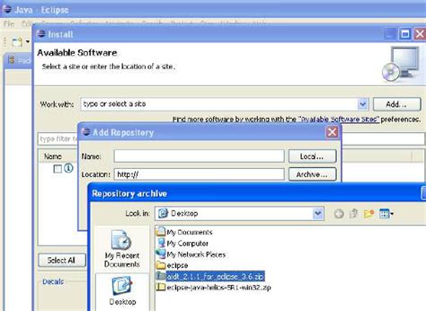 Installing Ajdt In Eclipse Download Scientific Diagram