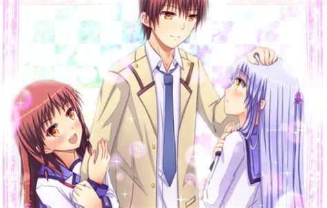 Wallpaper Look Smile Background Girls Shine Blush Guy School