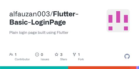 Github Alfauzan Flutter Basic Loginpage Plain Login Page Built Using Flutter