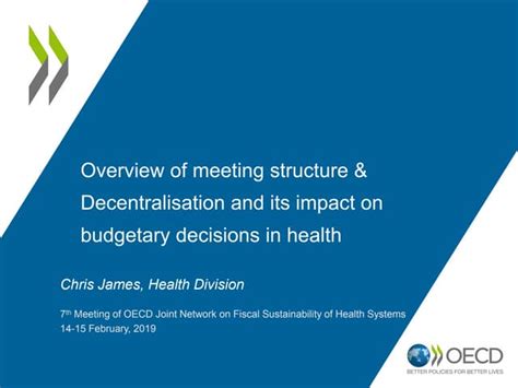 The Institutional Context In Health Chris James Oecd Secretariat Pdf