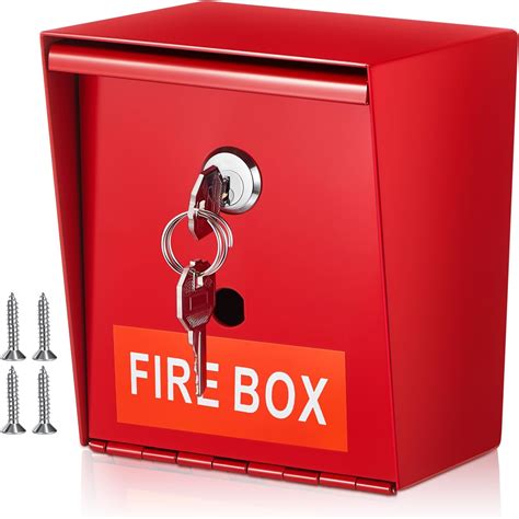 Eagle 2000 Fire Department Lock Box With Pad Lock Hole Home Security