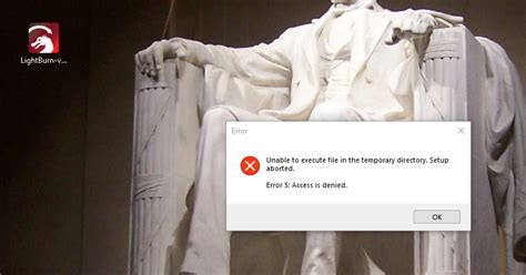 Cannot Update Access Denied Os Specific Lightburn Software Forum