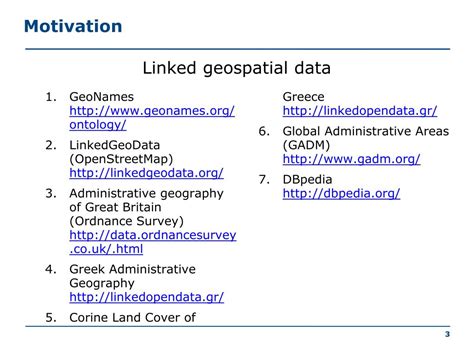 Ppt Querying Linked Geospatial Data With Incomplete Information Powerpoint Presentation Id