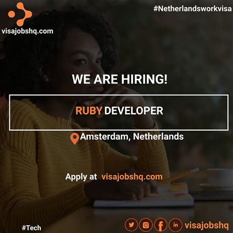 Ruby Developer In Amsterdam Relocate To The Netherlands With Work Visa
