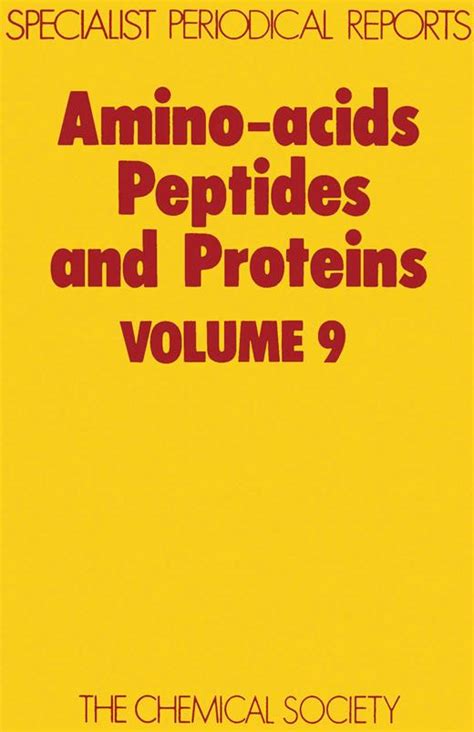 Amino Acids Amino Acids Peptides And Proteins Books Gateway