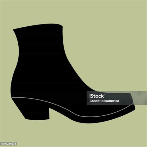 여자 카우보이 부팅 가 날씨에 대 한 여자의 검은 부츠 패션 가을에 대한 스톡 벡터 아트 및 기타 이미지 가을 가죽 디자인 Istock