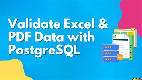 How To Validate Excel And Pdf Data With Postgresql Using Playwright