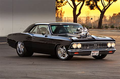 1966 Chevy Chevelle Pro Street Muscle Classic Hot Rod Rods