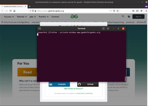 How To Launch Firefox From Linux Terminal Geeksforgeeks
