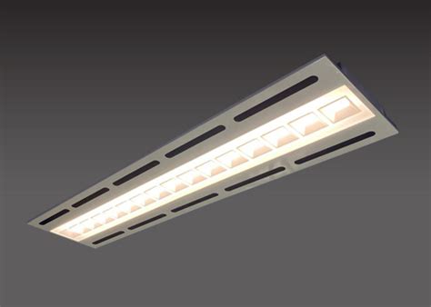 Crystal Airflow Low Glare Diffuser Louvre Pod Troffer Collection Led