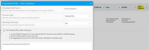 freehand sql coalesce community