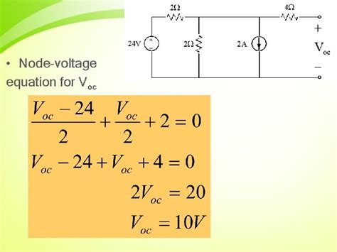 Chapter 5 Circuit Theorems Circuit Theorems Source Transformation