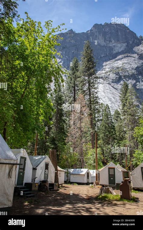 Tent Cabins At Curry Village Also Known As Camp Curry In Yosemite
