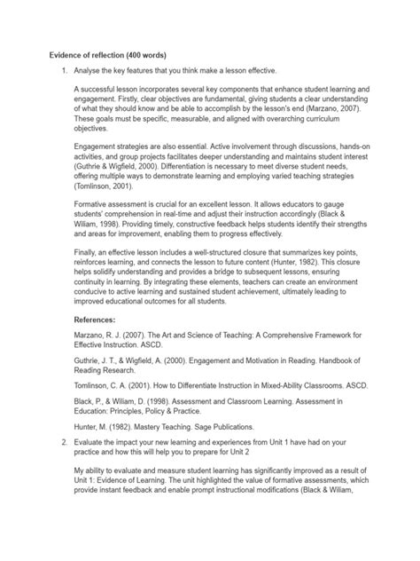 Module 1 Eor Exemplar Pdf Educational Assessment Procedural Knowledge