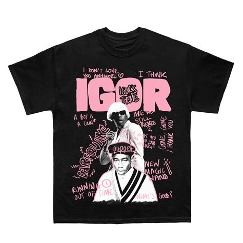 Tyler The Creator Igor Sketchbook Tee