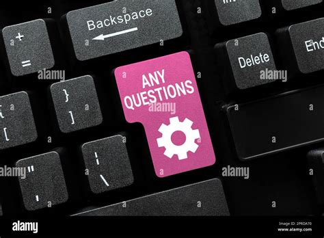 Inspiration Showing Sign Any Questions Business Showcase Clueless
