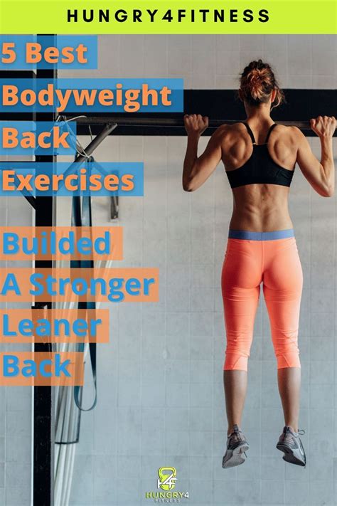 Bodyweight Back Exercises That Build Strength Shape And Size
