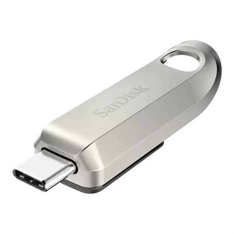 256 Gb Flash Drive แฟลชไดร์ฟ Sandisk Ultra Luxe Usb Type C Silver Sdcz75 256g G46