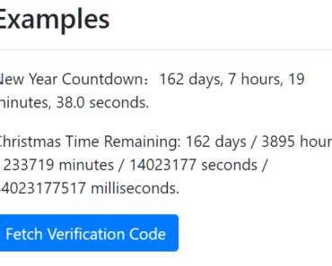 Countdown Timer With Flip Animation For Vue 3 X Vue Script