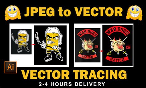 convert jpeg to vector vector tracing vectorize image professionally