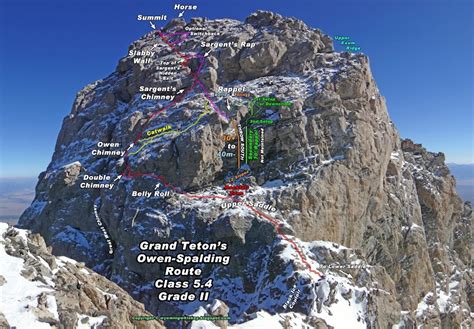 Wyoming Whiskey Marked Up Grand Teton Climbing Route Images