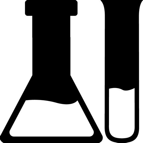 Beaker With Test Tube Vector Art At Vecteezy