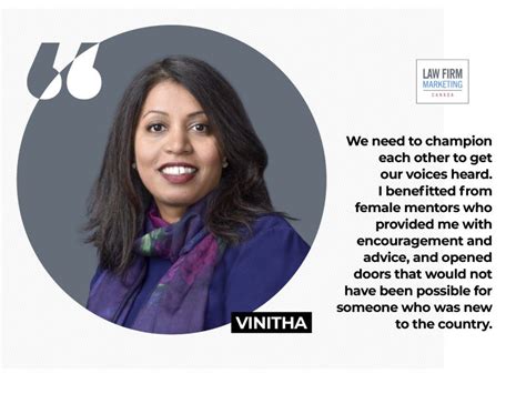 Law Firm Marketing Canada On Linkedin Vinitha Gengatharan Is The