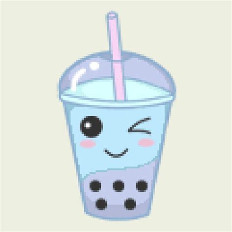 Pixel Bubblegum Boba By Minniemisscrafts On Deviantart
