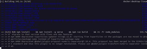 Docker Doesn T Build The Welcome To Docker Image It Stays In The Last Step Stack Overflow