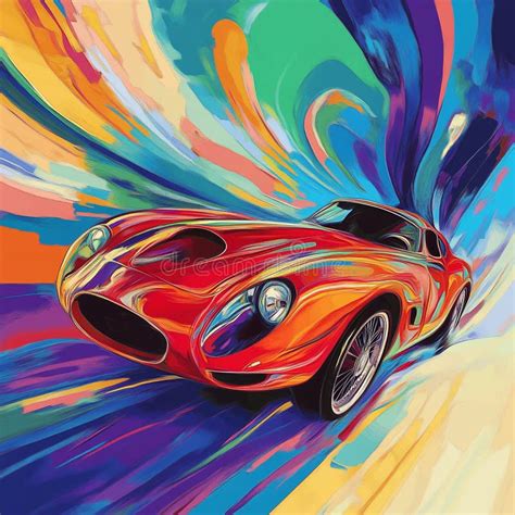 Car Pop Art Stock Illustrations 9216 Car Pop Art Stock Illustrations