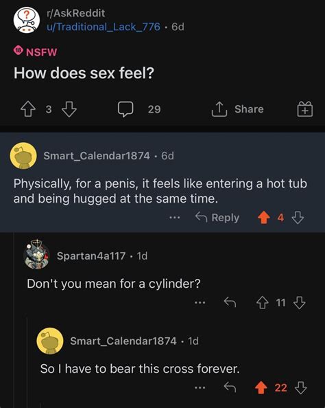 How Does Sex Feel Small Cylinder Guy Smart Calendar1874 Know
