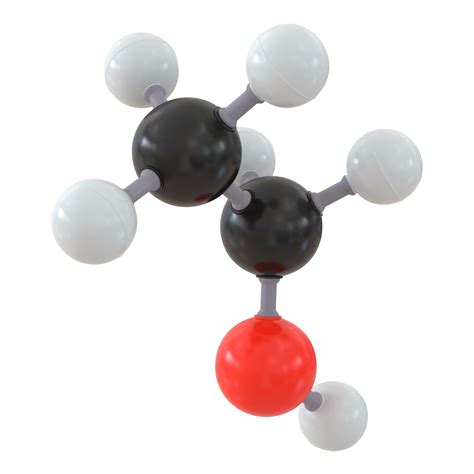 3d Ethanol Molecule 3d Molier International