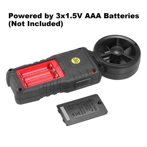 Digital Anemometer Wind Speed Meter With Usb Data Logging Lcd Color