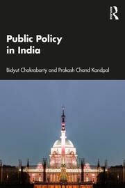 Public Policy In India St Edition Bidyut Chakrabarty Prakash Ch