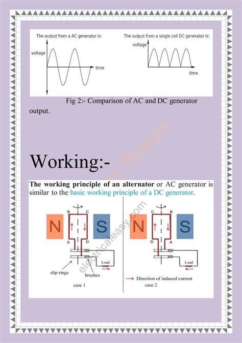 Ac Generator DOCX Physics Science