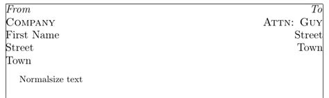 Horizontal Alignment Trouble Making Text Flush Left And Flush Right