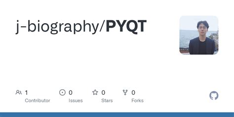 Github J Biographypyqt