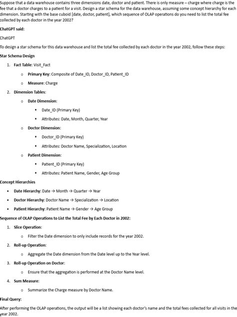 olap examples pdf data warehouse data management