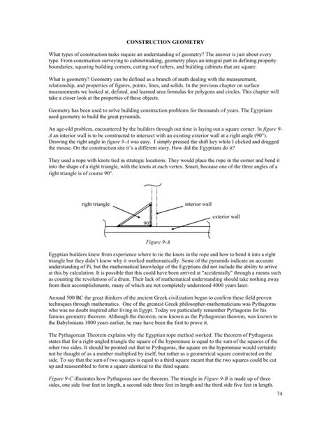 CONSTRUCTION GEOMETRY