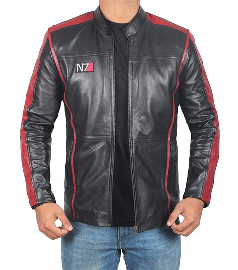 Mass Effect N7 Leather Jacket Leather N Jackets