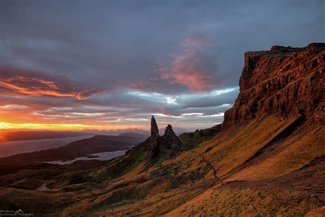 Old Man Of Storr Sunrise At The Old Man Of Storr On The Isle Of Skye