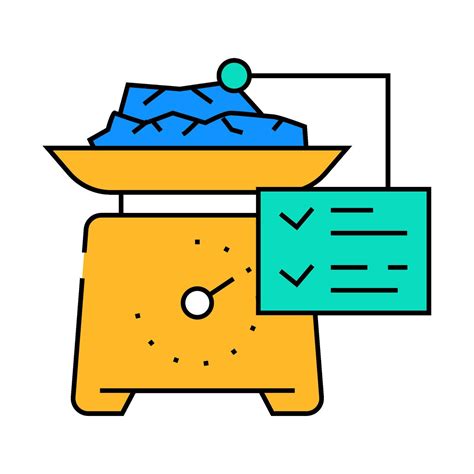 Metal Recycling Waste Sorting Icon Color Illustration 49829759 Vector