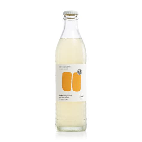 Strangelove Double Ginger Beer Lo Cal 300ml Bottles 24 Pack Drinks Cart