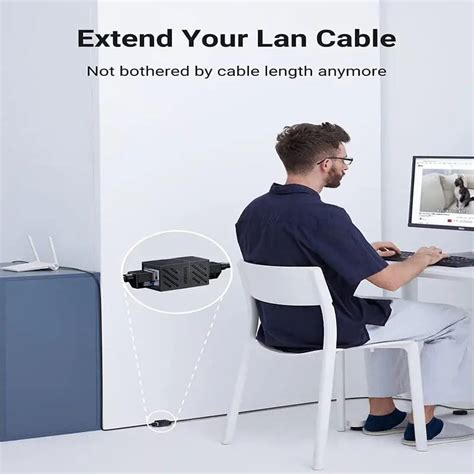 Ugreen Rj45 Coupler Ethernet Extender Inline Coupler Ugreen India