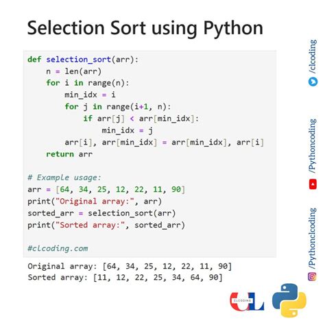 Python Coding On Instagram Sorting Algorithms Using Python 1 Bubble
