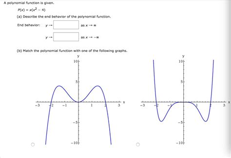 solved a polynomial function is given p x x x2 4 a